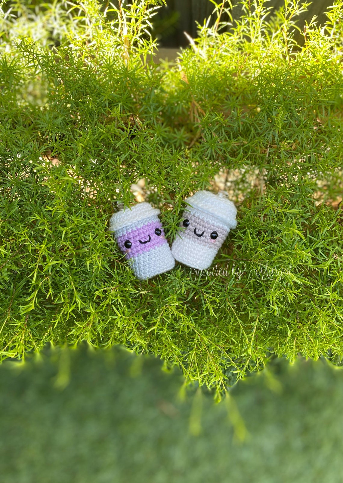 Kawaii Coffee Keyring Takeaway Cup Crochet Pattern PATTERN - Etsy