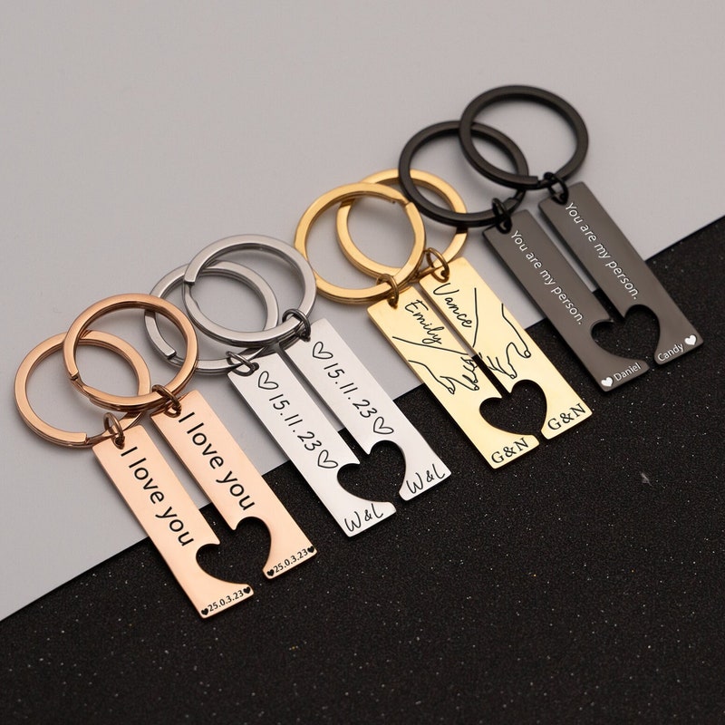 Couple Keychains - Etsy