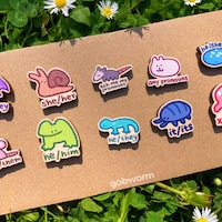 LGBTQ+ Bfdi Face Pins - Etsy Canada