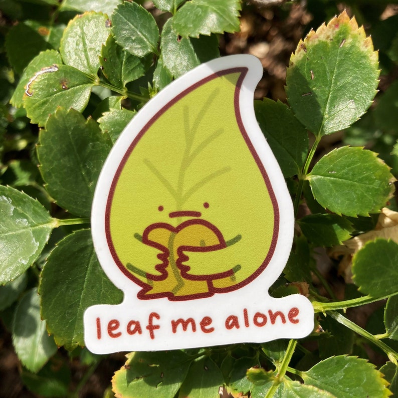 Forest Pun Stickers Funny Meme Acorn Tree Leaf Stationery - Etsy