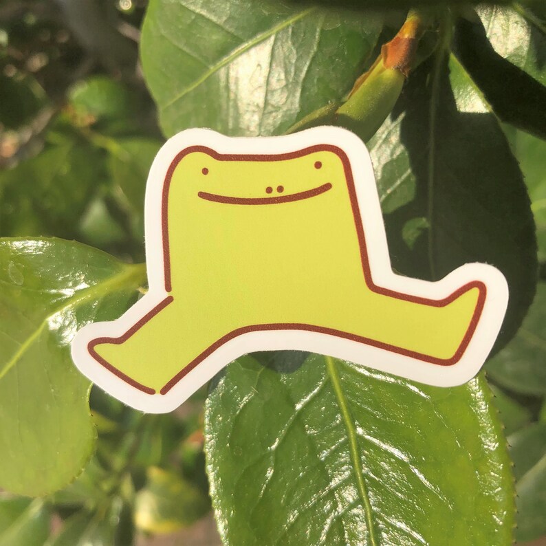 Frog Stickers Cute Cottagecore Animal Stationery - Etsy