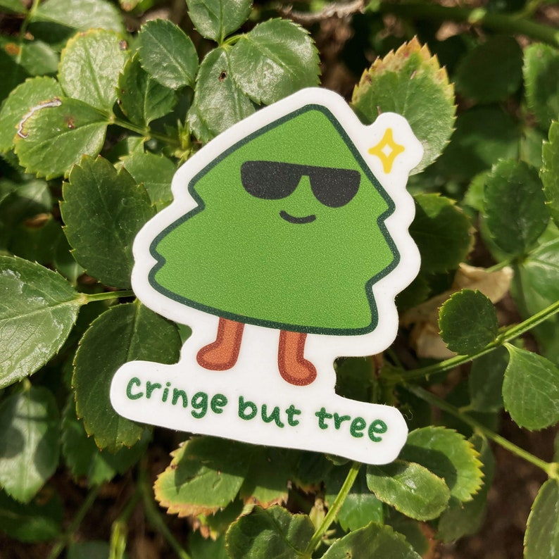 Forest Pun Stickers Funny Meme Acorn Tree Leaf Stationery - Etsy