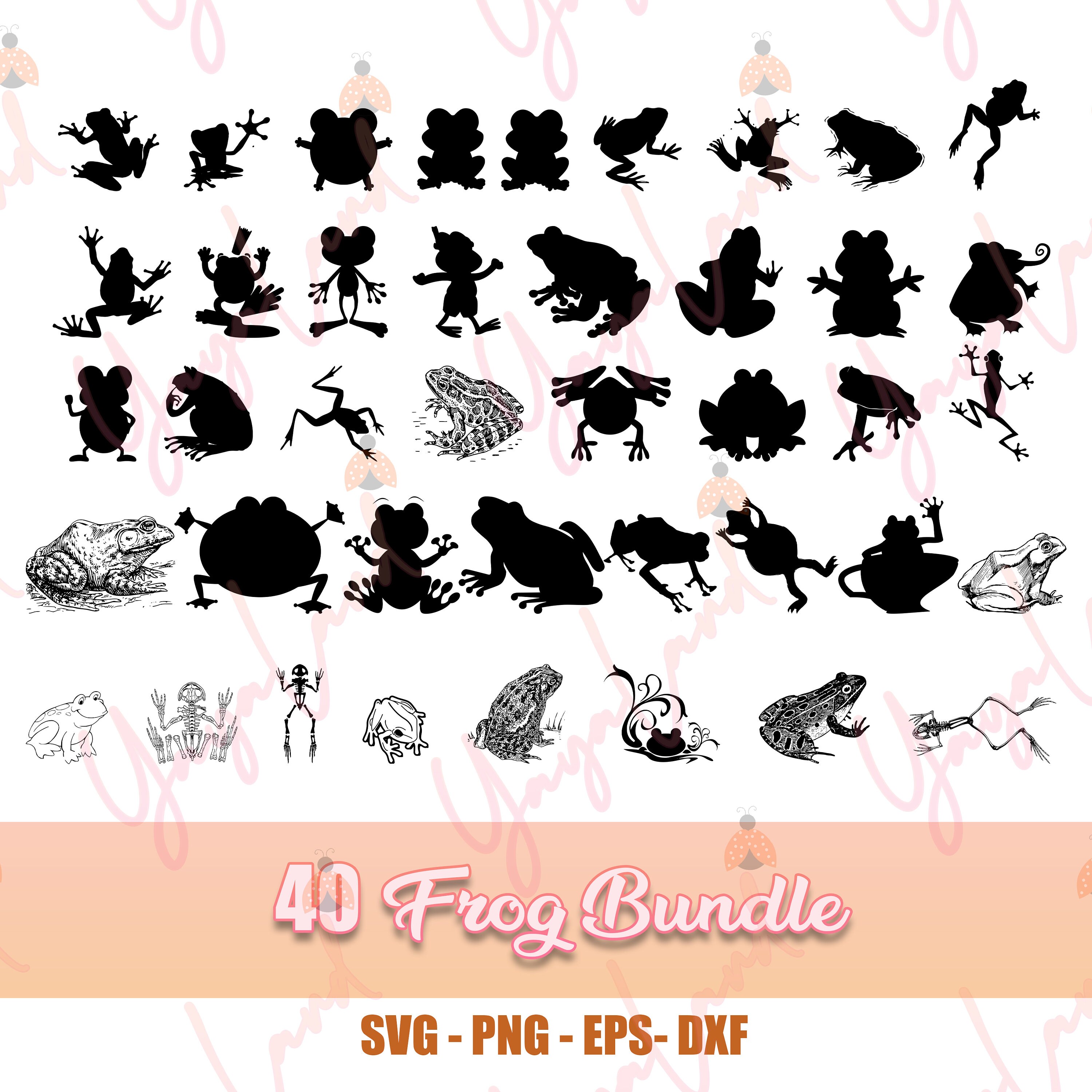 40 Cute Frog SVG File for Cricut Cartoon Frog Svg Alien Frog Svg ...