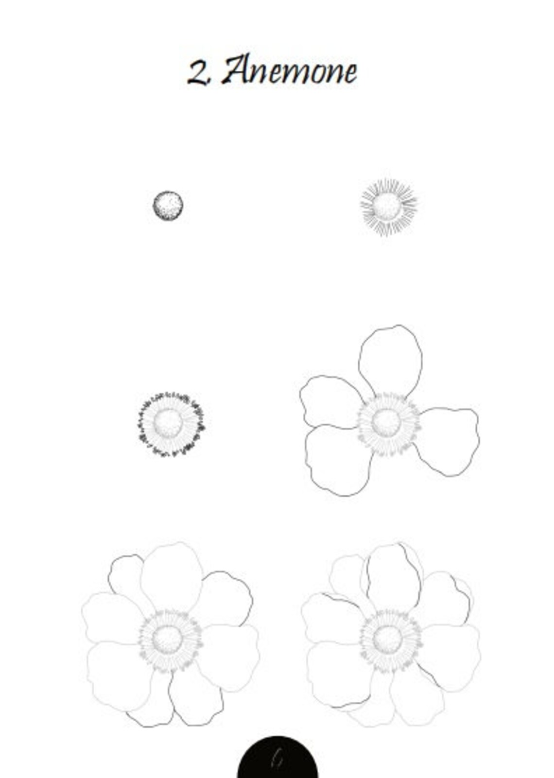 How to Draw Flowers Guidebook - Etsy