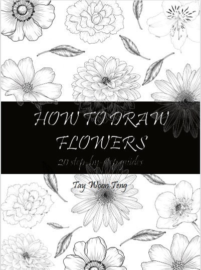 How to Draw Flowers Guidebook - Etsy
