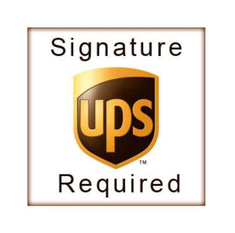UPS Signature Required-delivery Add On - Etsy