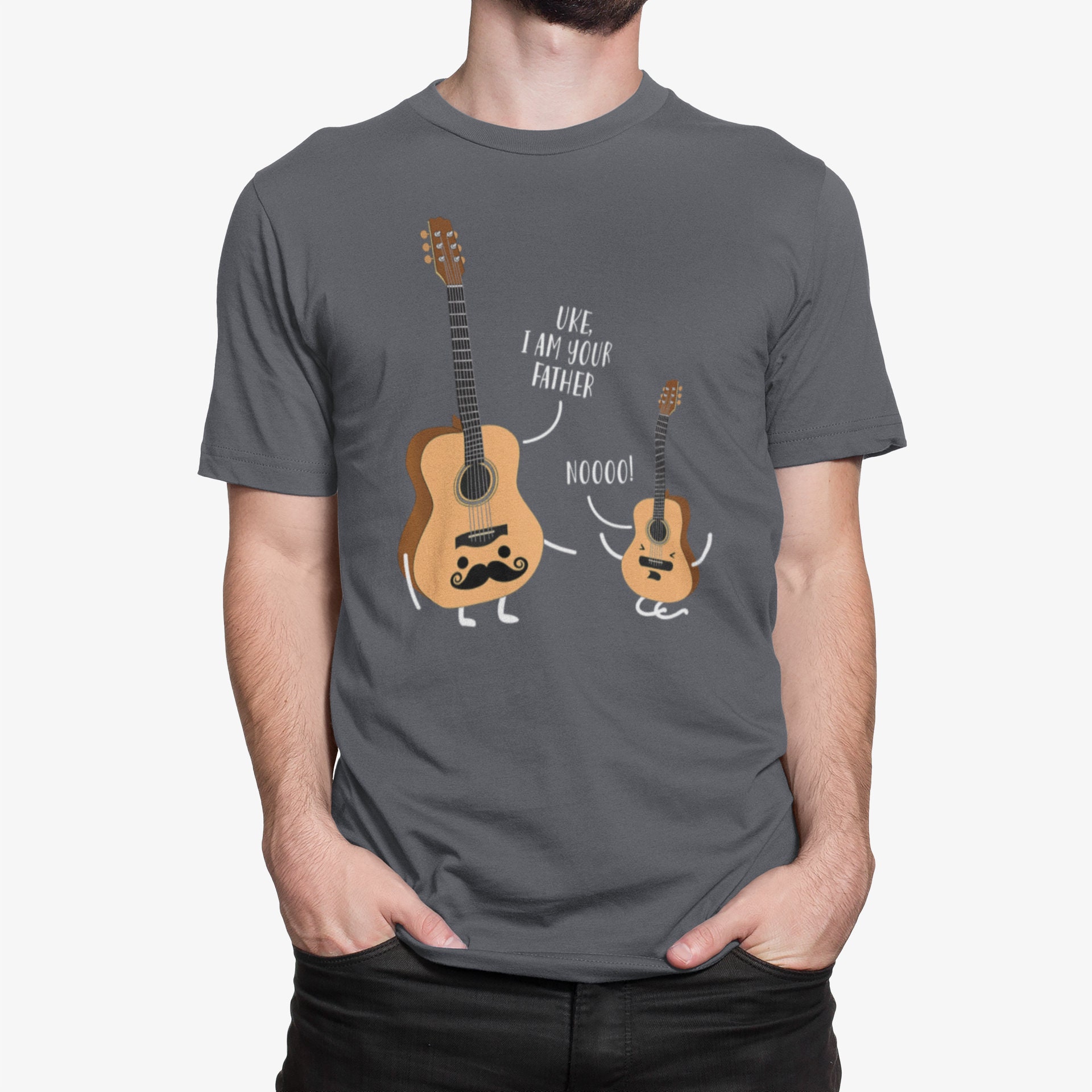 Uke I Am Your Father, Ukulele Guitar Player Music Gift, Funny Dad ...