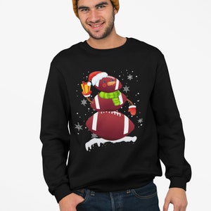 Christmas Football Shirt, Christmas Shirt, Football Lover Gift ...