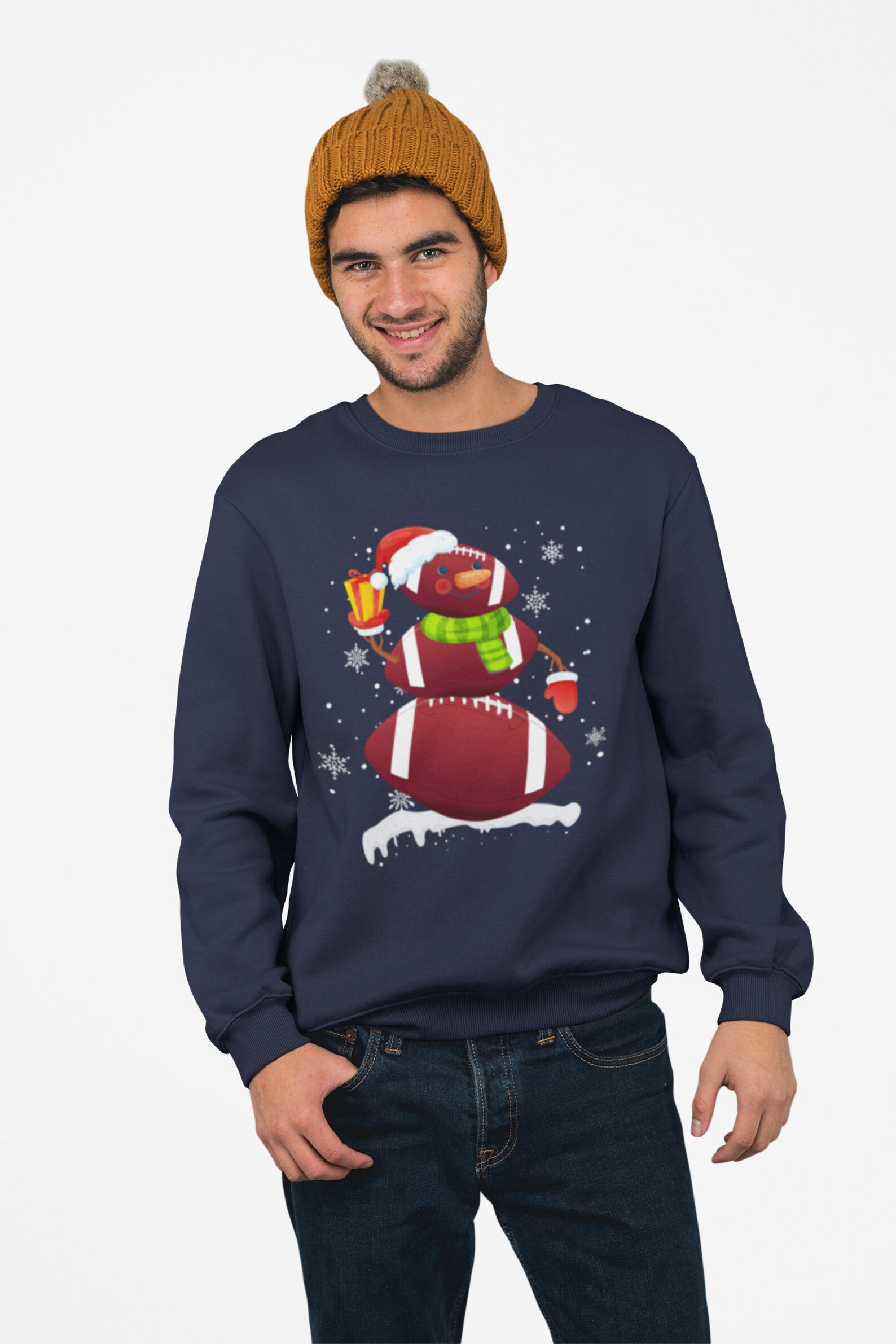 Christmas Football Shirt, Christmas Shirt, Football Lover Gift ...