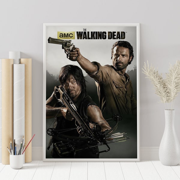 Twd Tv Series Poster - Etsy