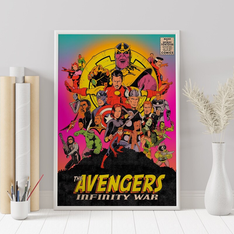 Infinity War Poster - Etsy
