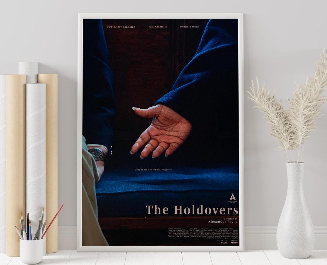The Holdovers Poster - Alexander Payne - Custom Poster - Minimalist ...