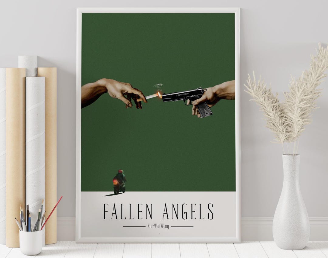 Fallen Angels Poster - Wong Kar-wai - Custom Poster - Minimalist Movie ...