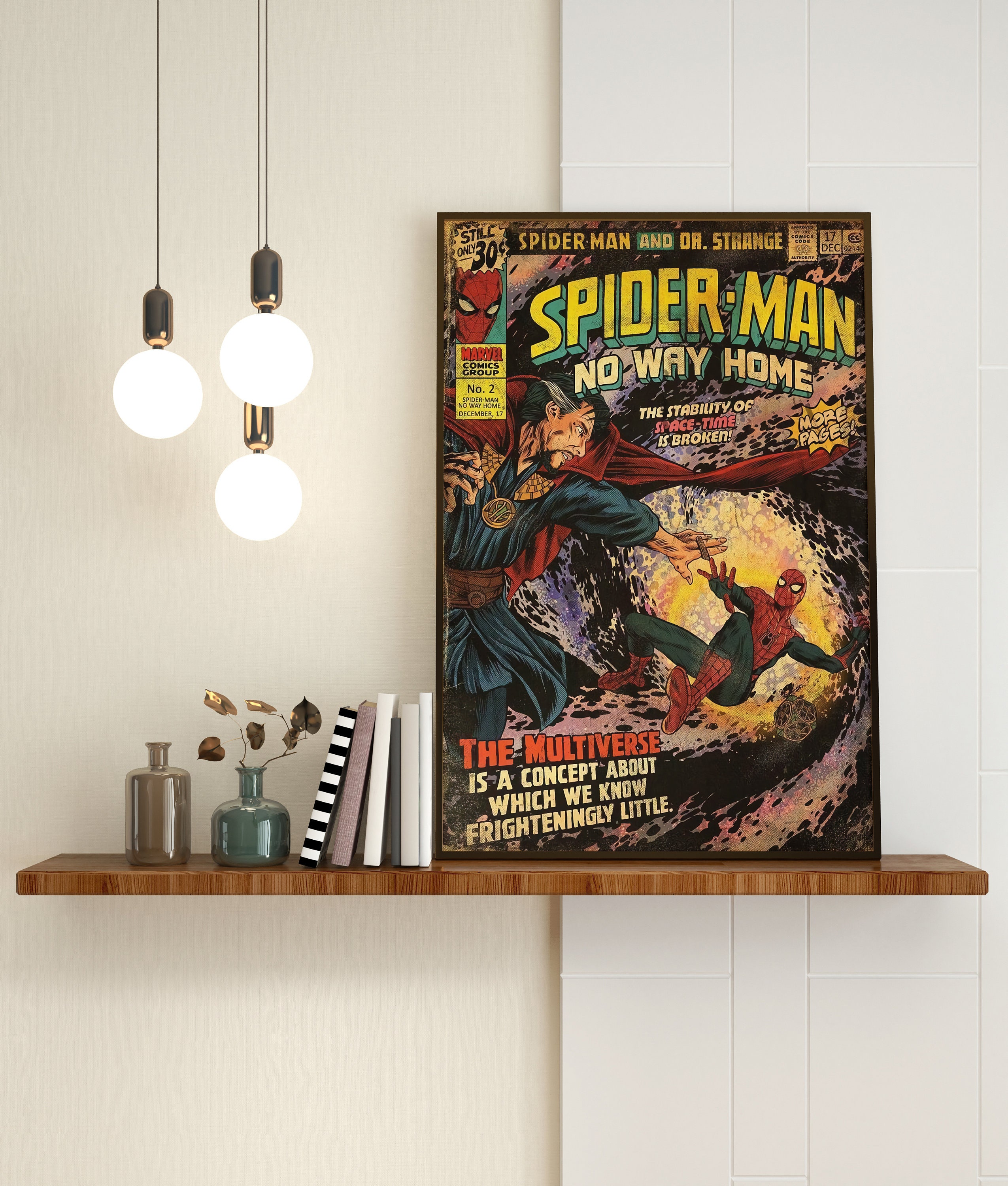 Spiderman Poster Spiderman Marvel Print Custom Poster - Etsy