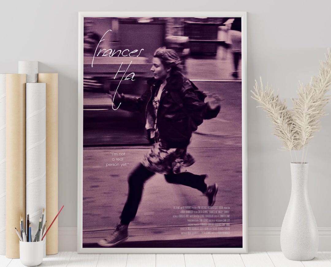 Frances Ha Movie Poster: Minimalist Art Print, Home Decor - Etsy