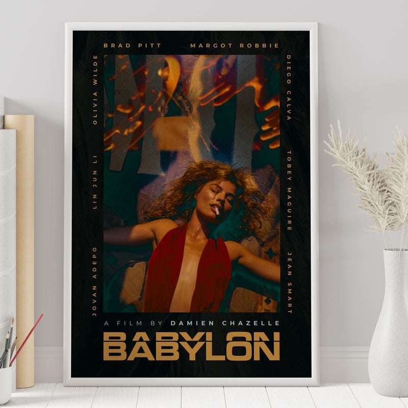 Babylon Film Poster - Etsy