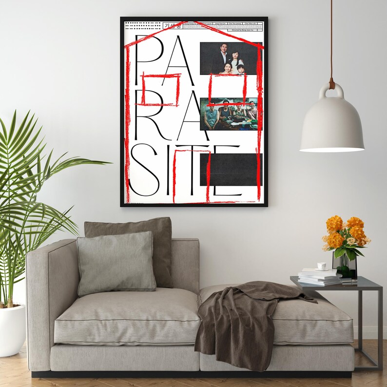 Parasite Movie Poster – Minimalist Wall Art Print - Etsy
