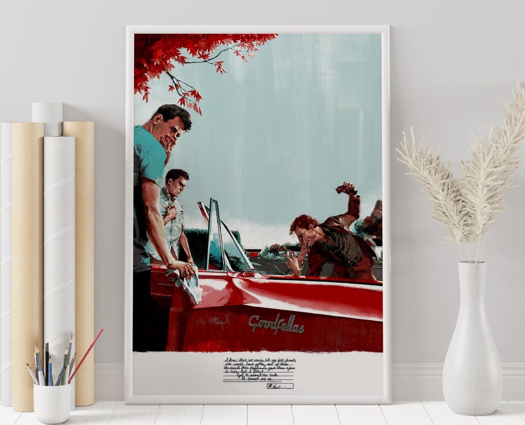 Goodfellas Movie Poster: Minimalist Art Print - Etsy