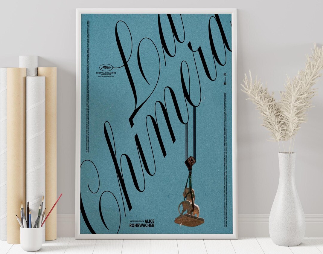 La Chimera Poster - Alice Rohrwacher - Custom Poster - Minimalist Movie ...