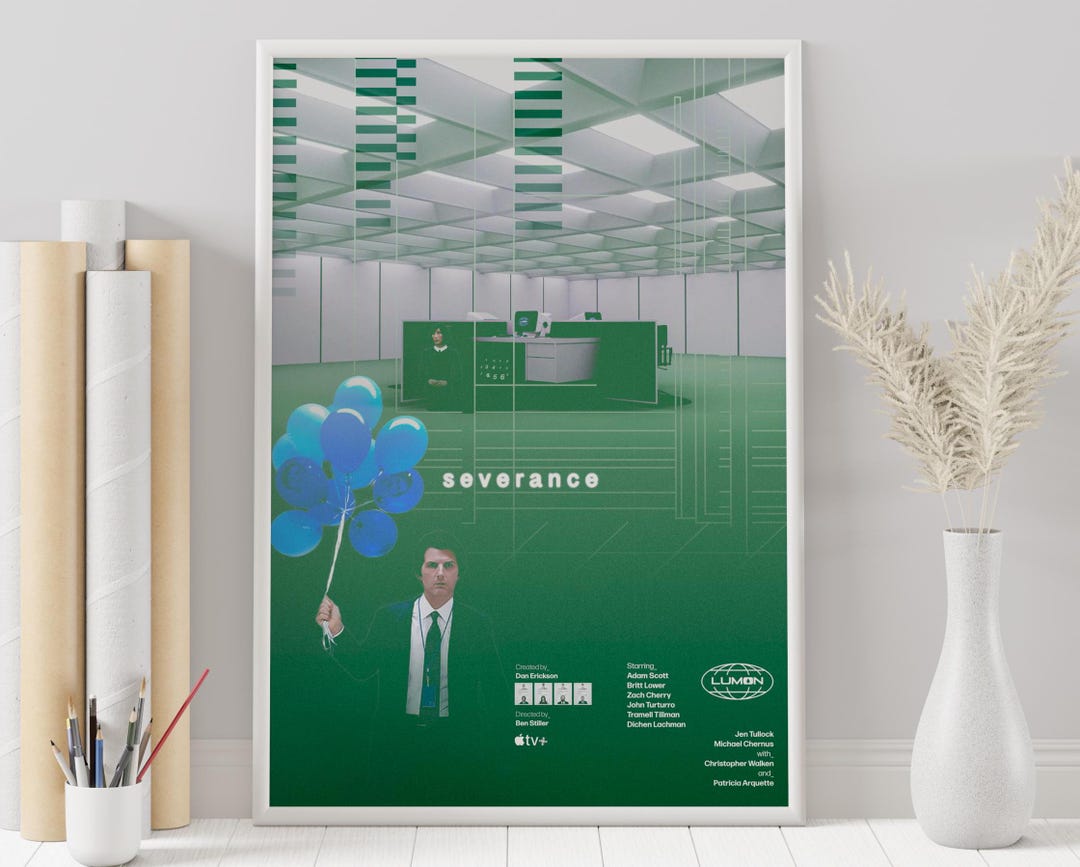 Severance Poster - Severance - Custom Poster - Minimalist Tv Series ...