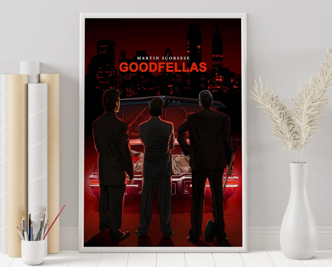 Goodfellas Movie Poster: Martin Scorsese Film, Minimalist Wall Art - Etsy