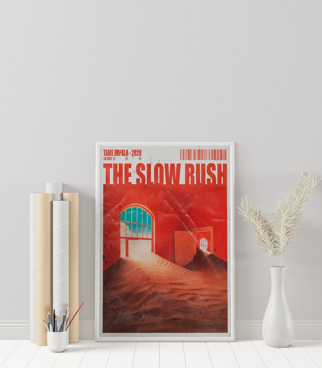 Zahmes Impala Poster Zahmes Impala The Slow Rush Poster Album Poster ...