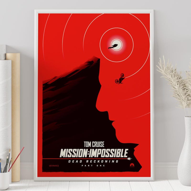 Mission Impossible Poster - Etsy
