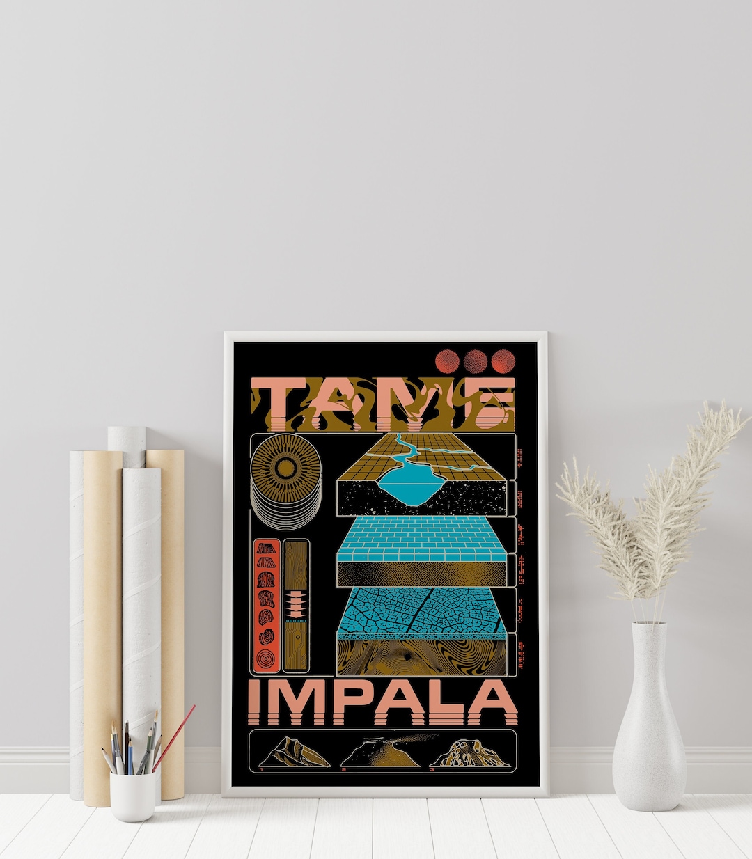 Tame Impala Poster Tame Impala Currents Poster Album Poster Vintage ...