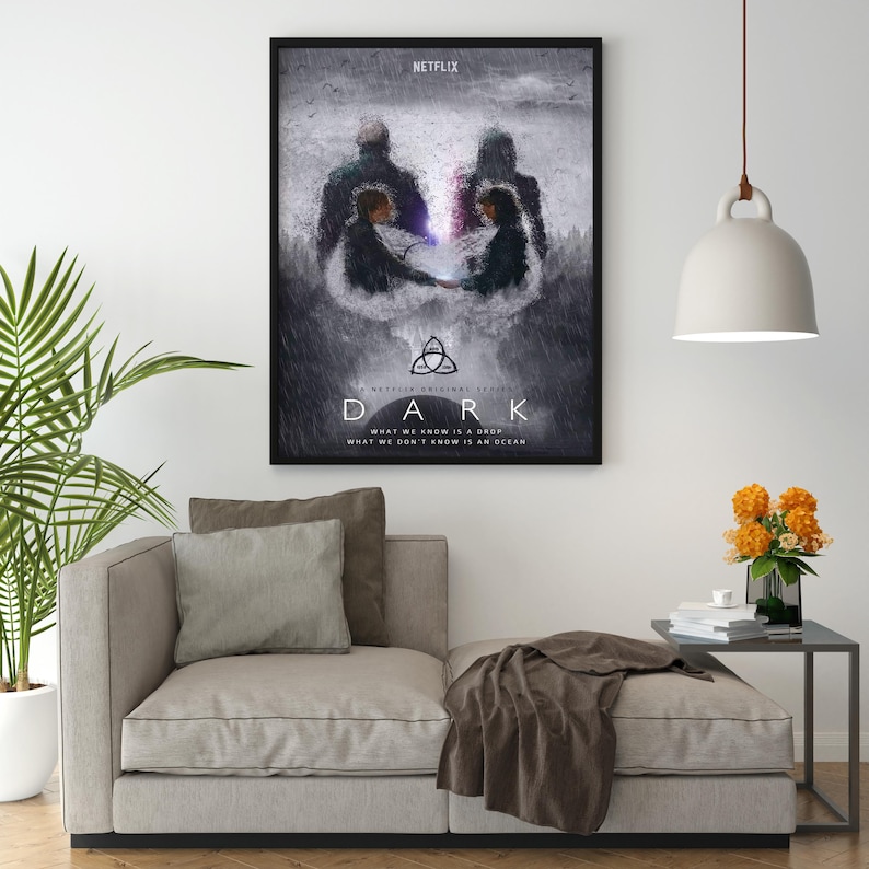Dark TV Series Poster: Minimalist Wall Art Print - Etsy