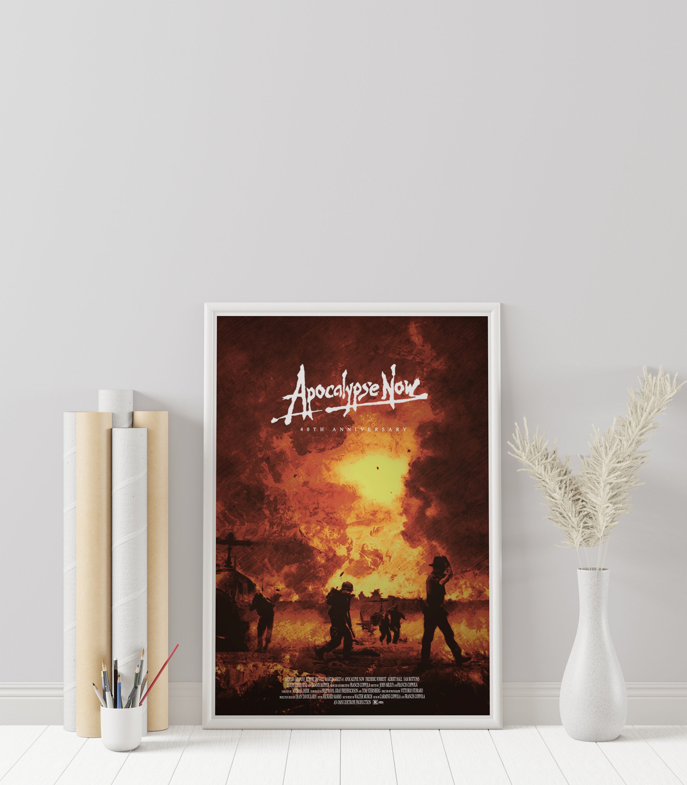 Apocalypse Now Poster Francis Ford Coppola Minimalist Movie Poster ...