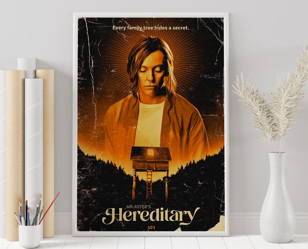Hereditary Movie Poster: Ari Aster Film, Minimalist Wall Art - Etsy