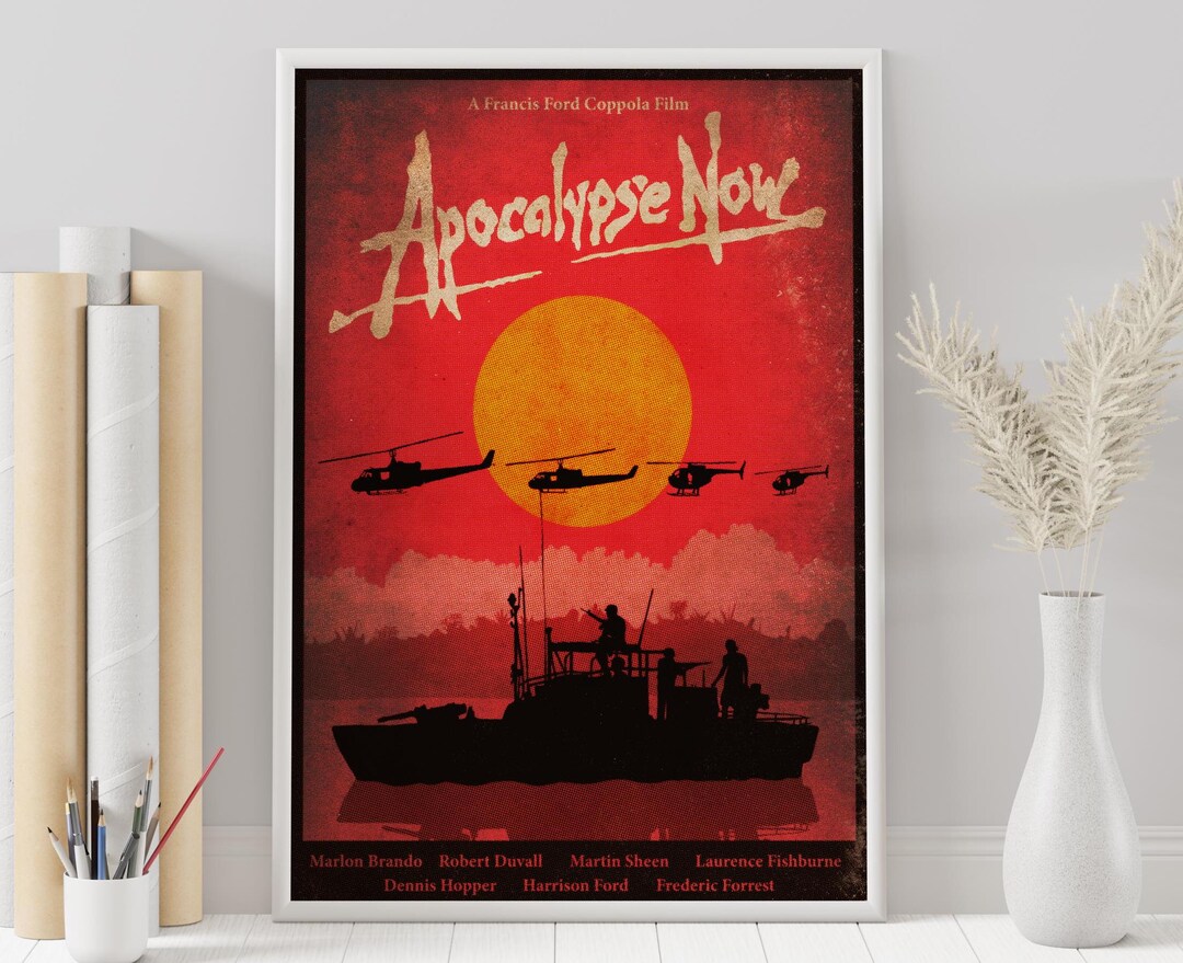 Apocalypse Now Poster: Vintage Movie Art Print - Etsy