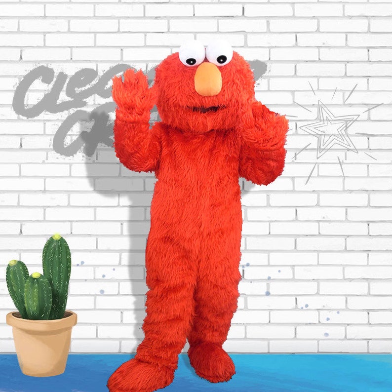 Elmo Mascot Costume Holiday Christmas - Etsy Ireland