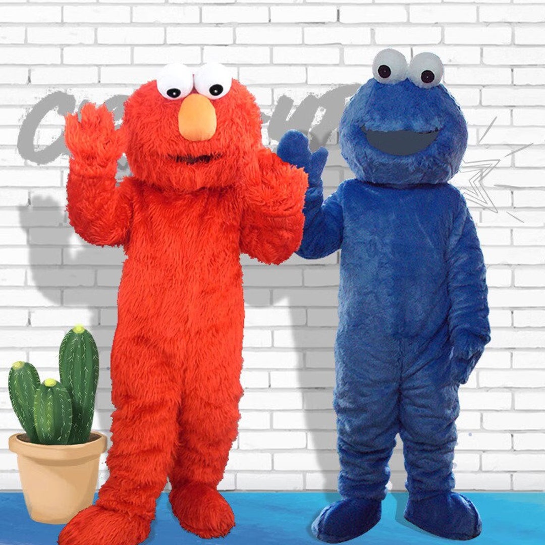 Elmo Mascot Costume Holiday Christmas - Etsy Ireland