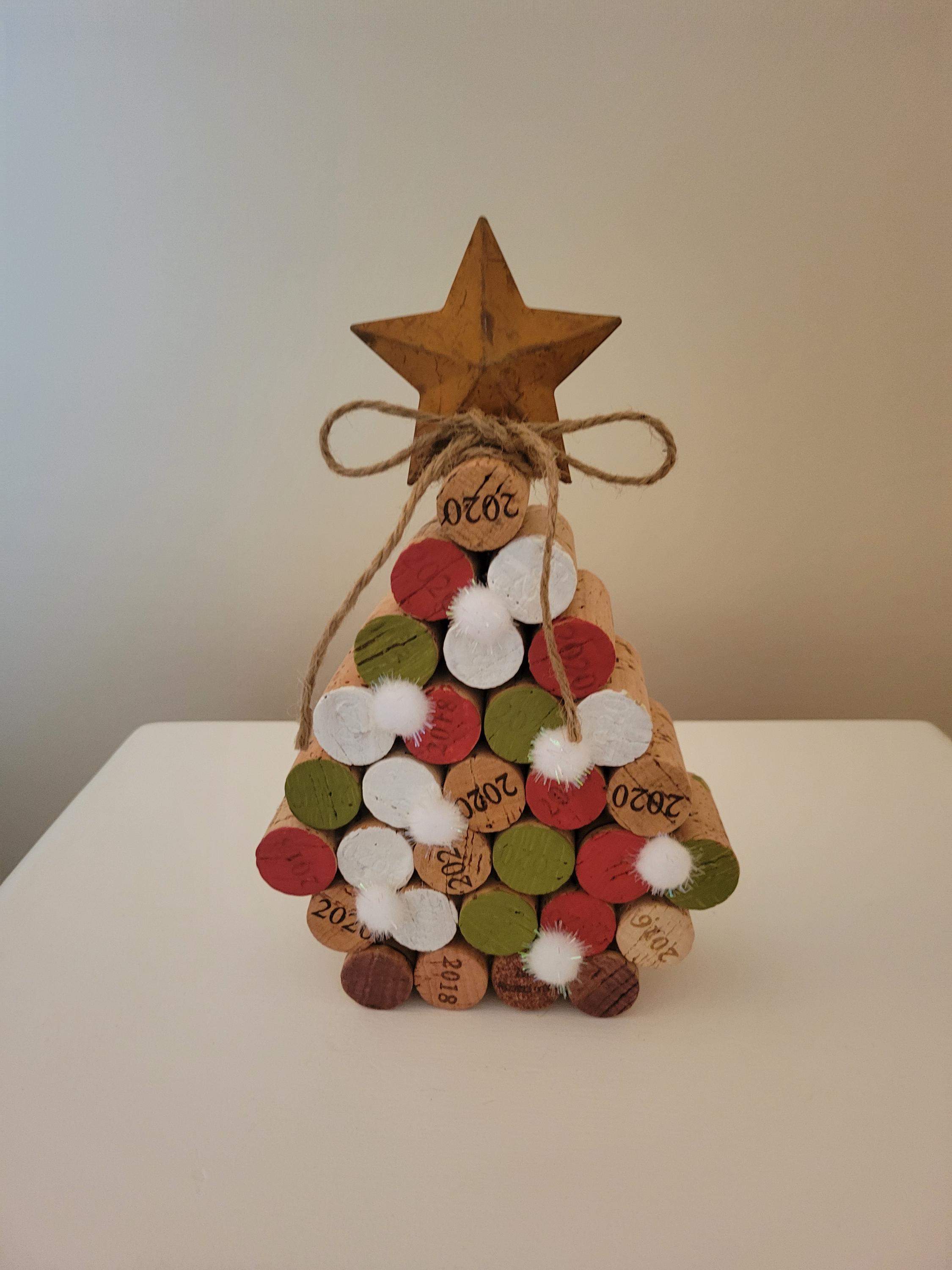 Wine Cork Christmas Tree - Etsy