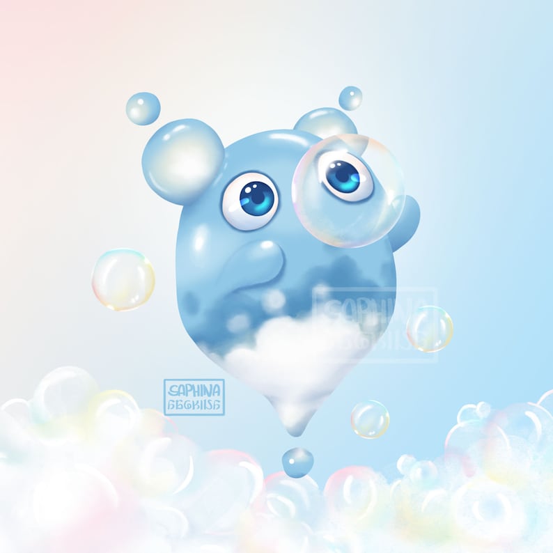FFXIV Drippy Bubbles Phone and Desktop Wallpaper | Phone Background ...