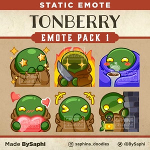 Final Fantasy Tonberry Emote Pack 1 | Twitch, Discord, Etc. - Etsy