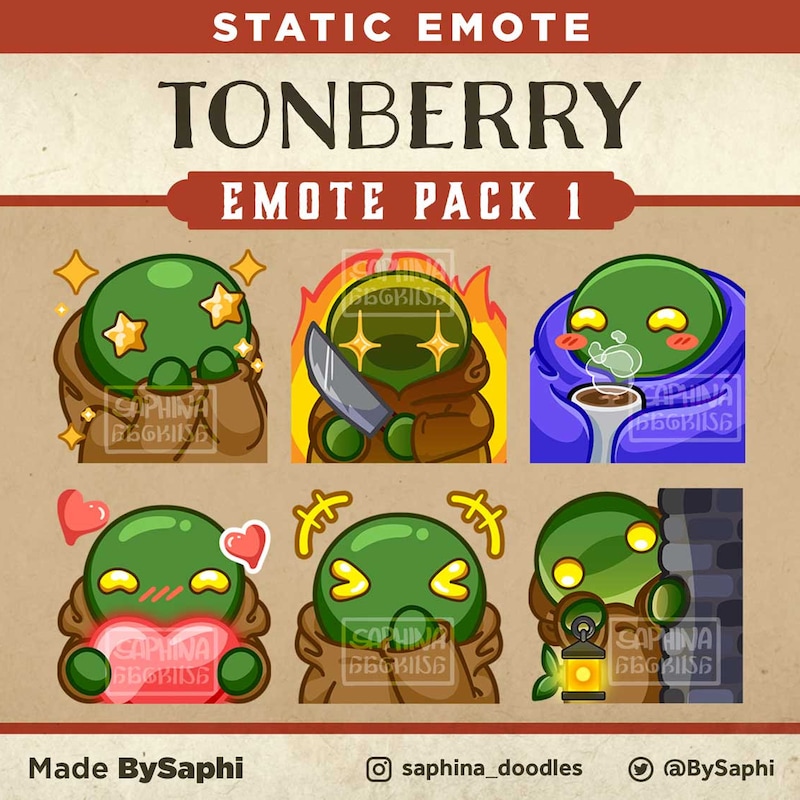 Discord Emotes Fantasy - Etsy