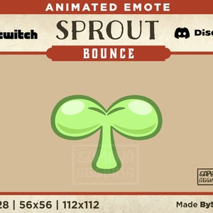 FFXIV Sprout Bounce Emote | Discord, Twitch, Etc. - Etsy