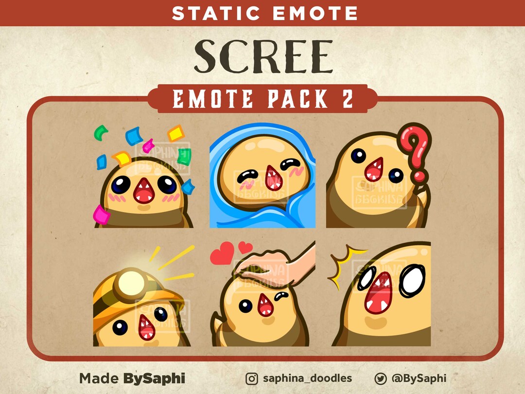 FFXIV Scree Serpent of Ronka Emote Pack 2 | Twitch, Discord, Etc. - Etsy