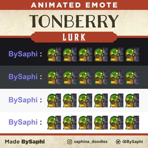 Final Fantasy Tonberry Lurk Animated Emote | Twitch, Discord, Etc. - Etsy