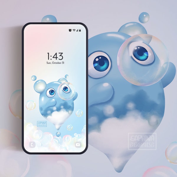 Drippy Lock Screen - Etsy