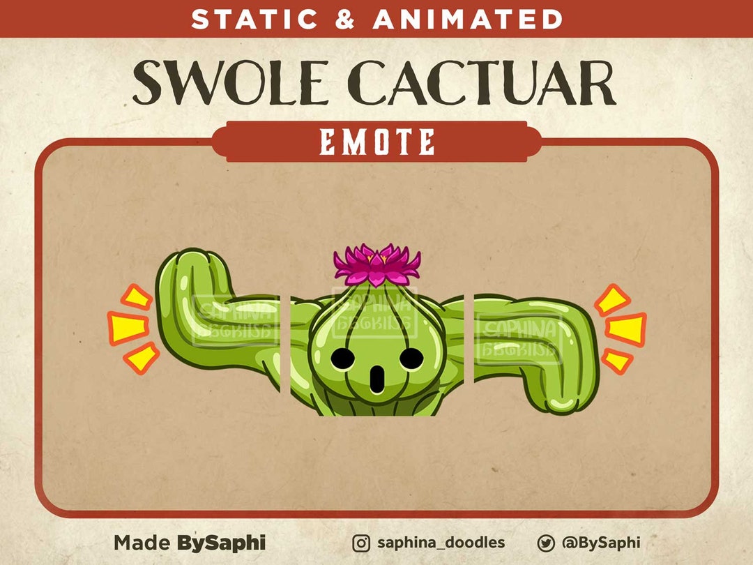 Final Fantasy Swole Cactuar Tankard Barreltender Emote | Twitch ...