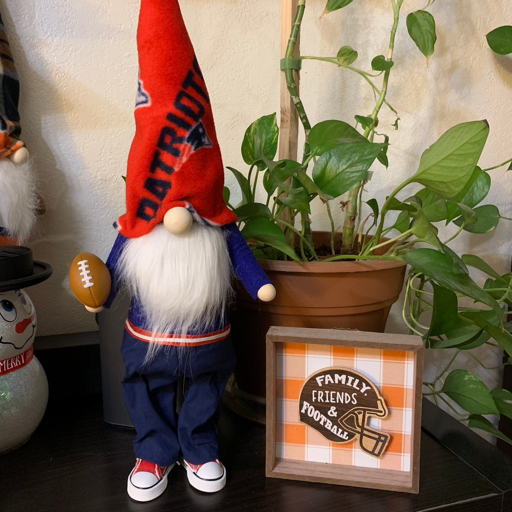 Adorable NFL Football Gnomes Perfect for Any Football Enthusiast. Sizes ...