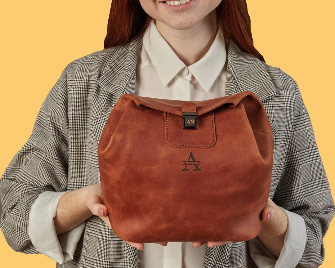 Personalized Gift for Woman, Women Toiletry Bag,gift Women, Leather ...