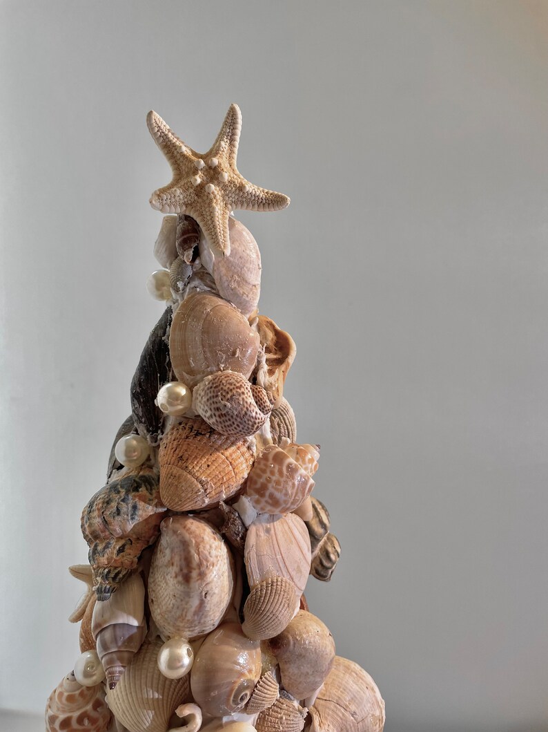 Seashells Tree / Coastal Tree / Shells Tree / Beach House Decor / Xmas ...