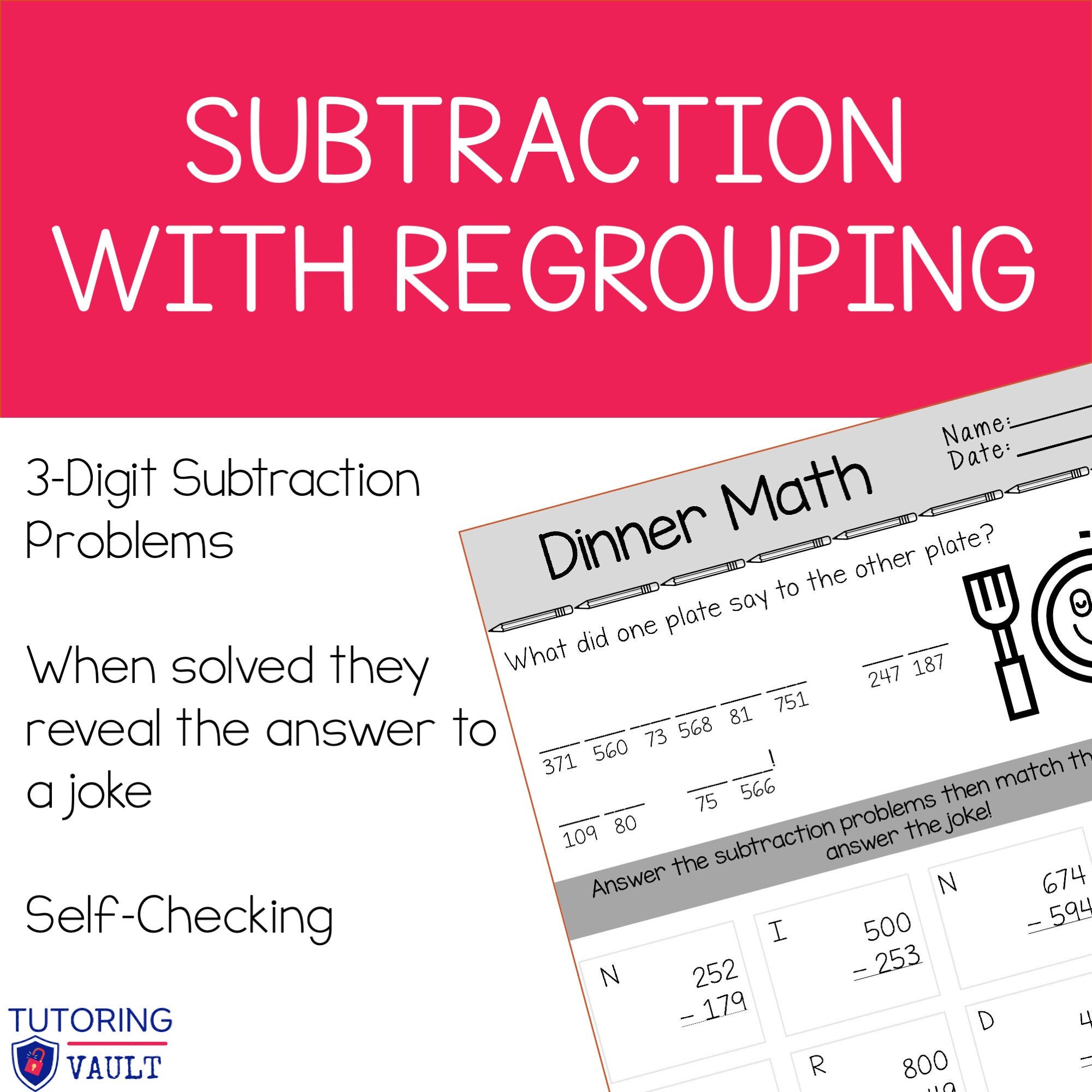 Regrouping Subtraction