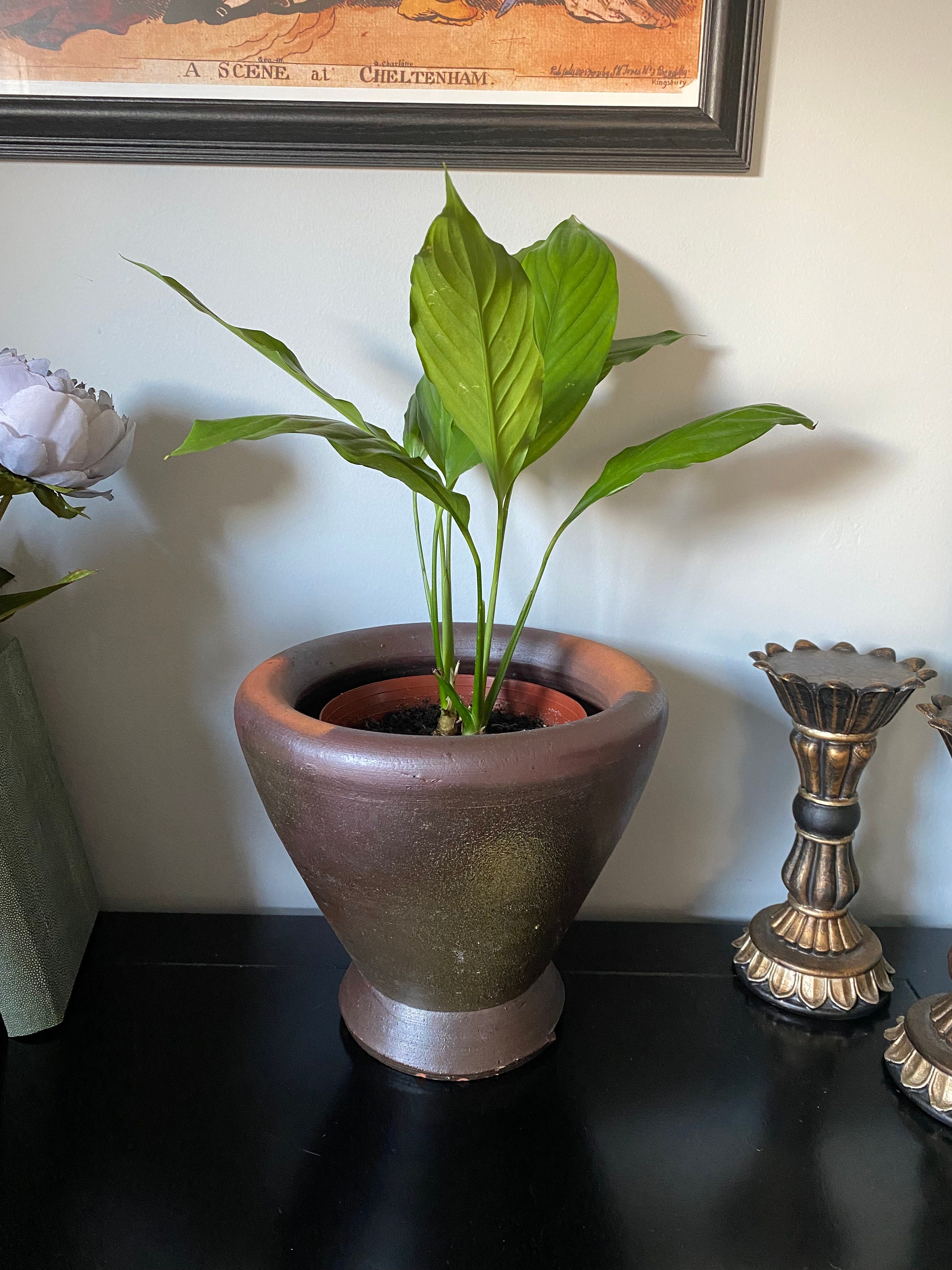 Trophy Shaped Semi-painted Terracotta Plant Pot - Etsy