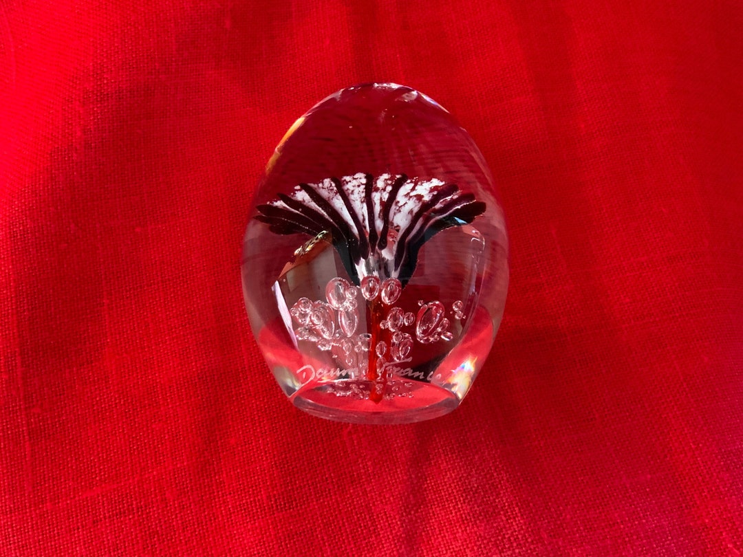 DAUM FRANCE PAPERWEIGHT Crystal Glass - Etsy