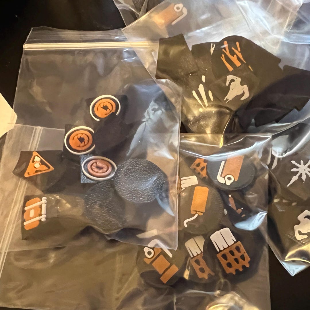 Kill Team Faction Tokens - 3d Printed - Etsy